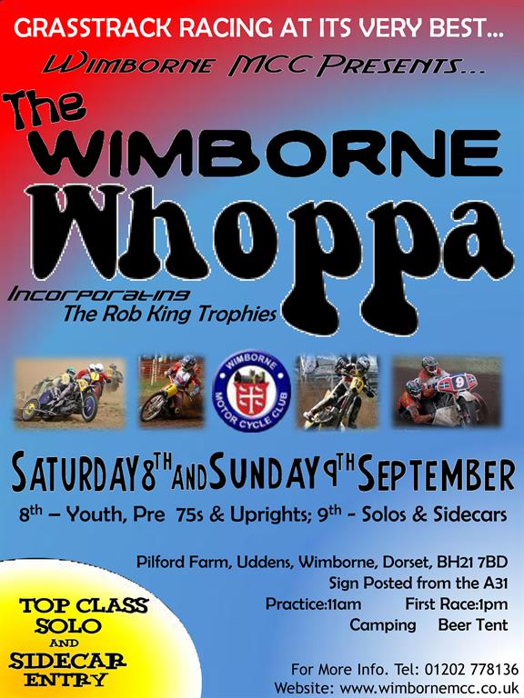 WIMBORNE WHOPPA GRASSTRACK