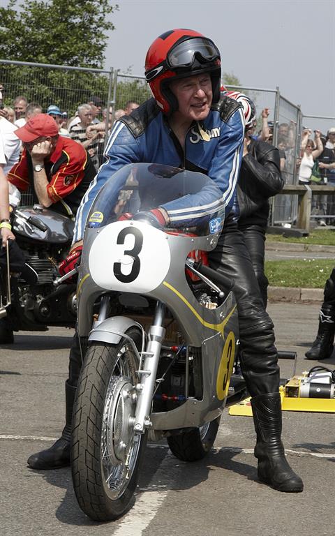 Sammy Miller - Classic Racing Icon - Races at Thundersprint 2013