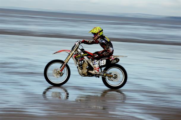 Training Day with Dave Thorpe and Paul Winrow at Weston Beach Race
