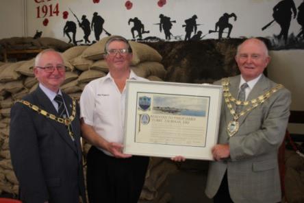 Southern 100 Chairman Honoured by Castletown Commissioners